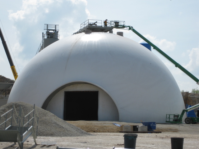 South Industries | Dome Concrete Storage is a Rock Solid Investment