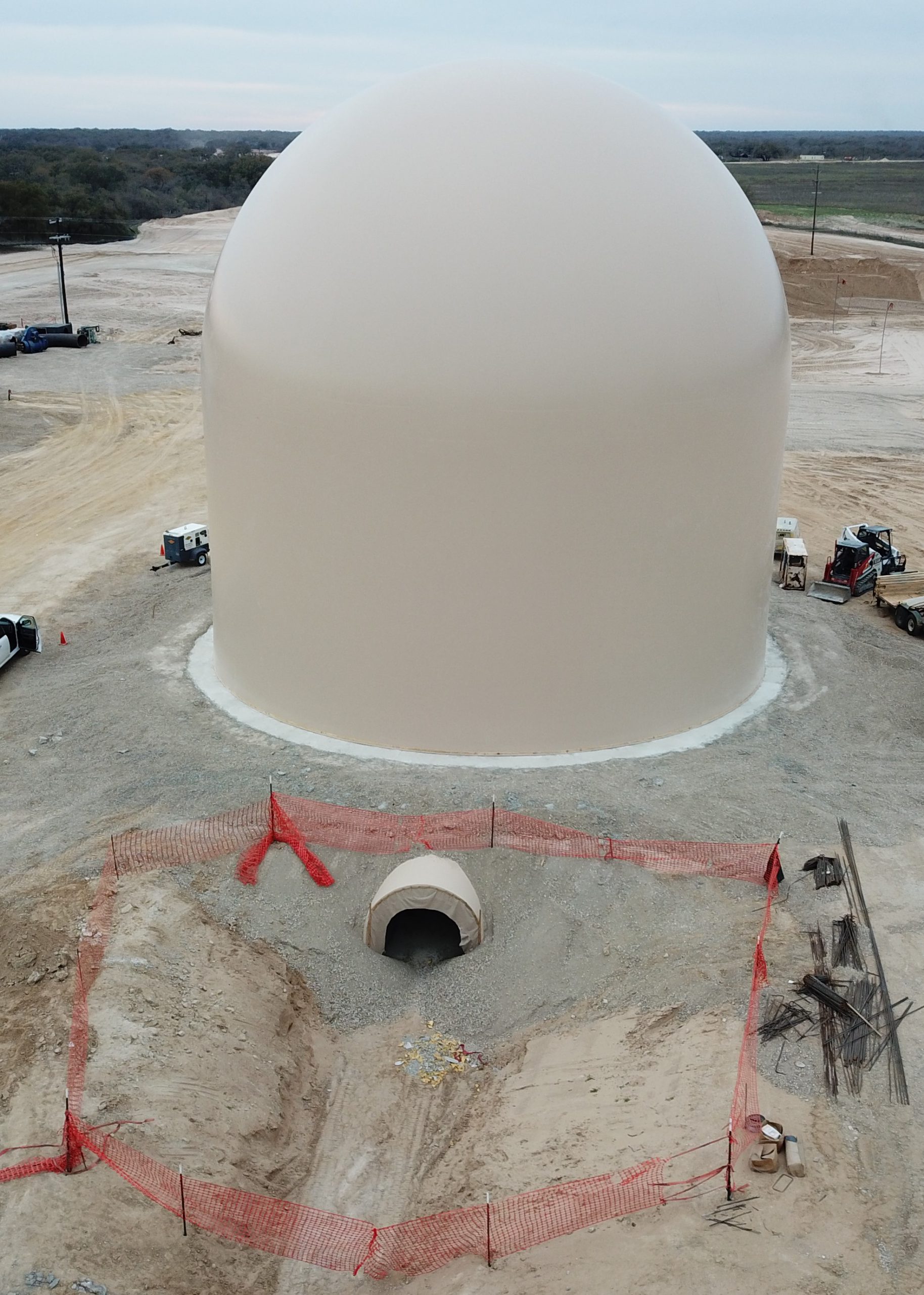 Carousel Frac Sand Dome Open for Business – South Industries
